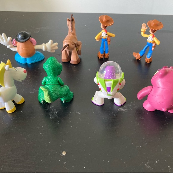 Toys | Disney Vintage Hasbro Toy Story Mini Collectible Figures Lot ...